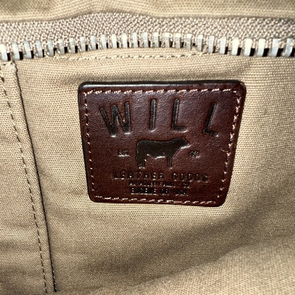 Will Leather Goods | Bags | Vintage Will Leather Goods Very Large ...